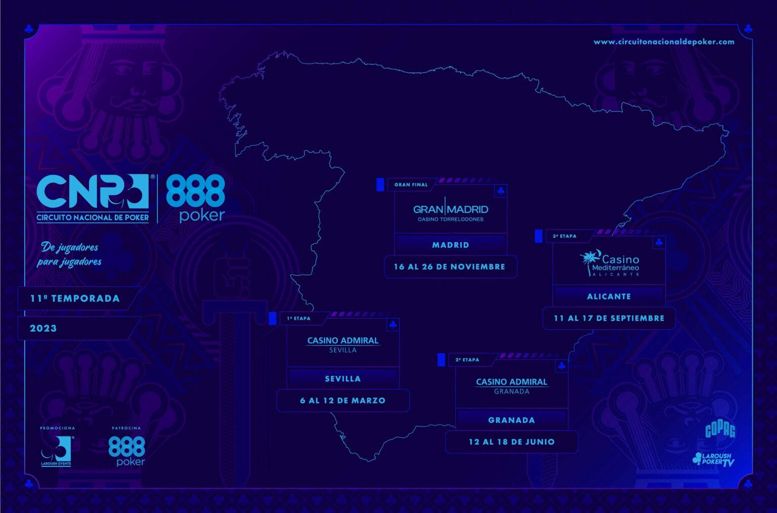 Calendario CNP 2023 – La comunidad Poker